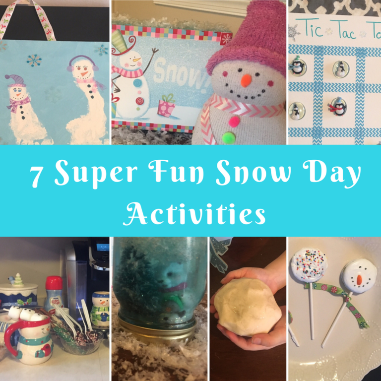 7 Super Fun Snow Day Activities! - Mom the Magnificent