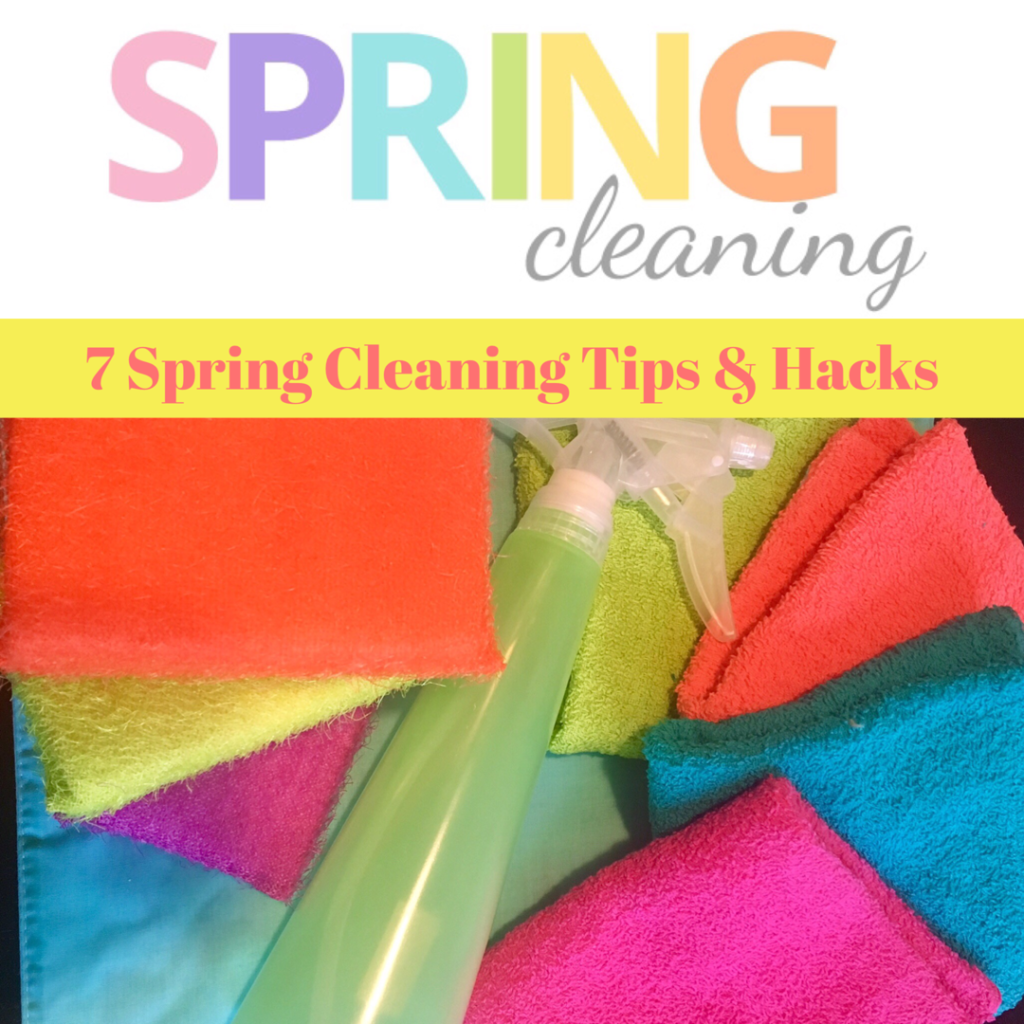 Spring Cleaning Tips & Hacks with Checklist! - Mom the Magnificent
