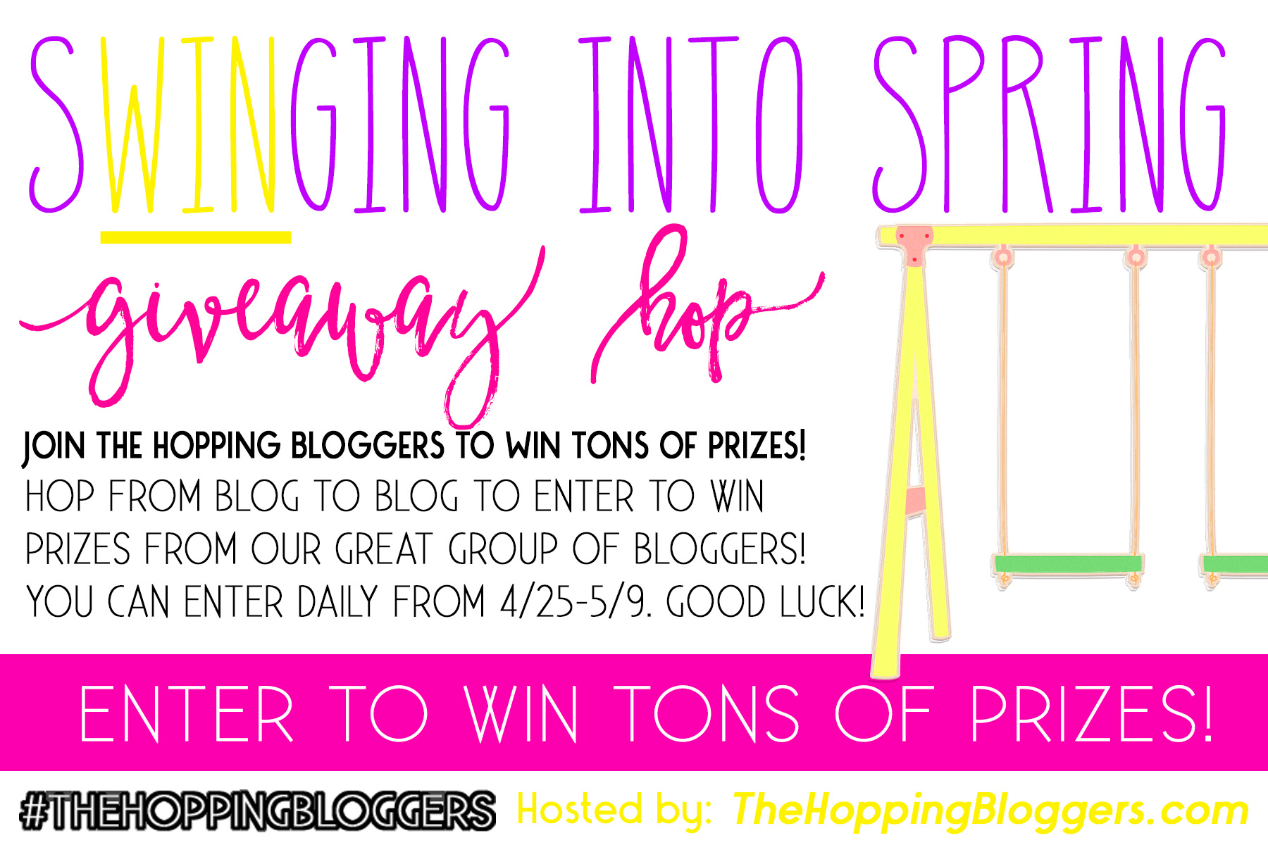 Swinging Into Spring Giveaway! - Mom the Magnificent