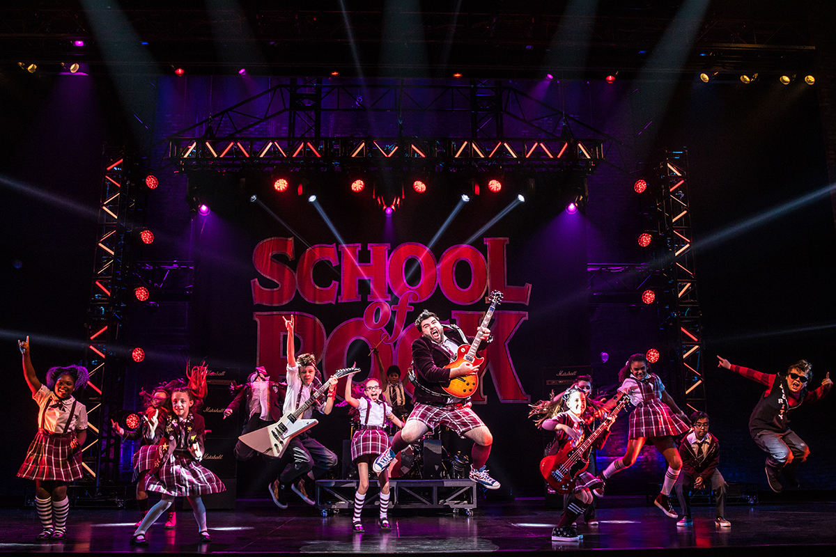 SCHOOL OF ROCK at The National Theatre - Mom the Magnificent