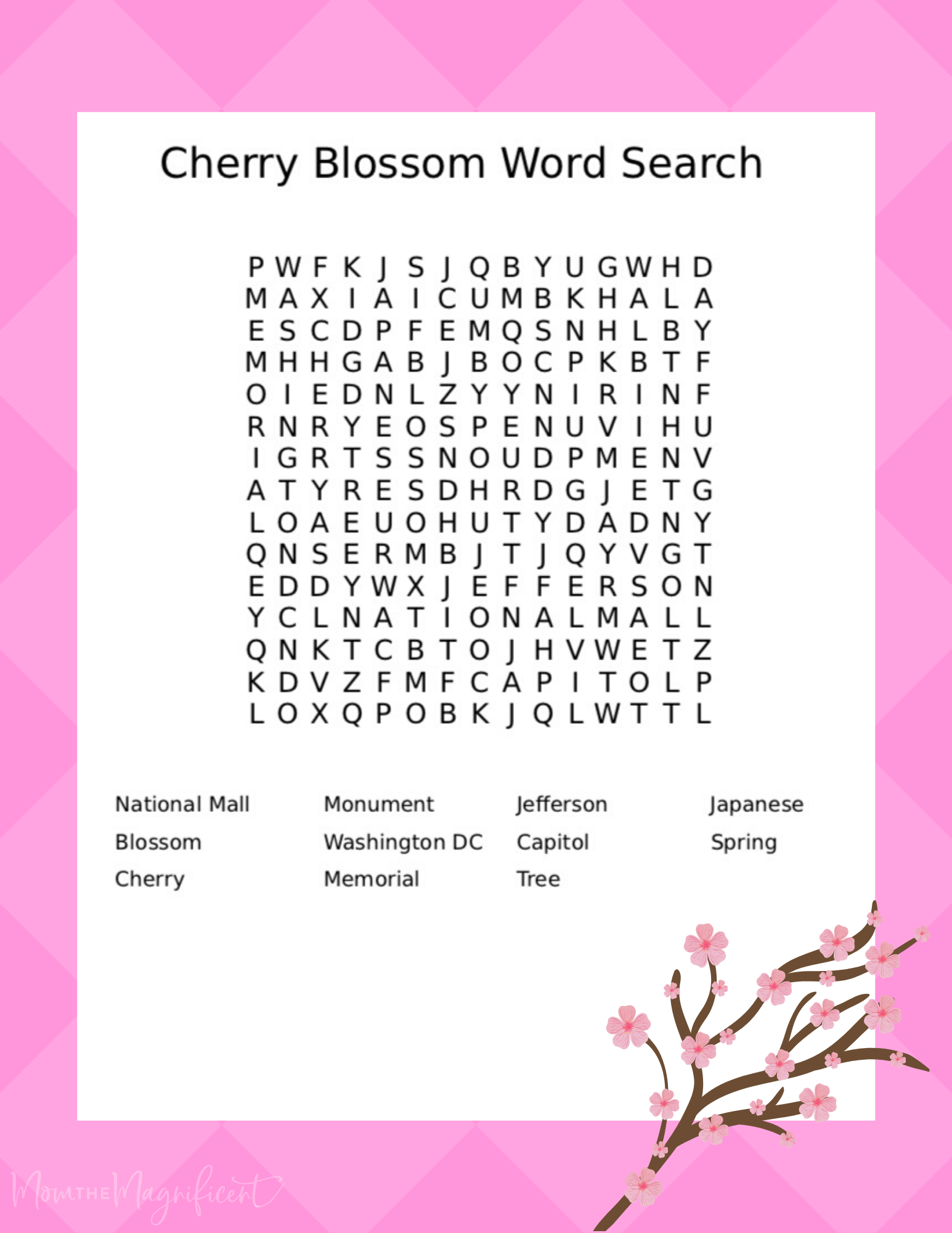 Family Friendly Guide to Seeing the Cherry Blossoms in DC - Mom the ...