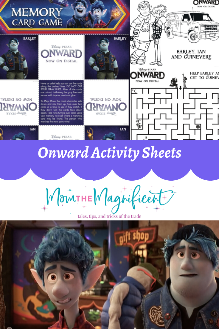 Family Movie Night Quest with Onward! - Mom the Magnificent