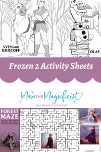 Frozen 2 Activity Sheets ~ Create Some Disney Magic At Home - Mom the ...