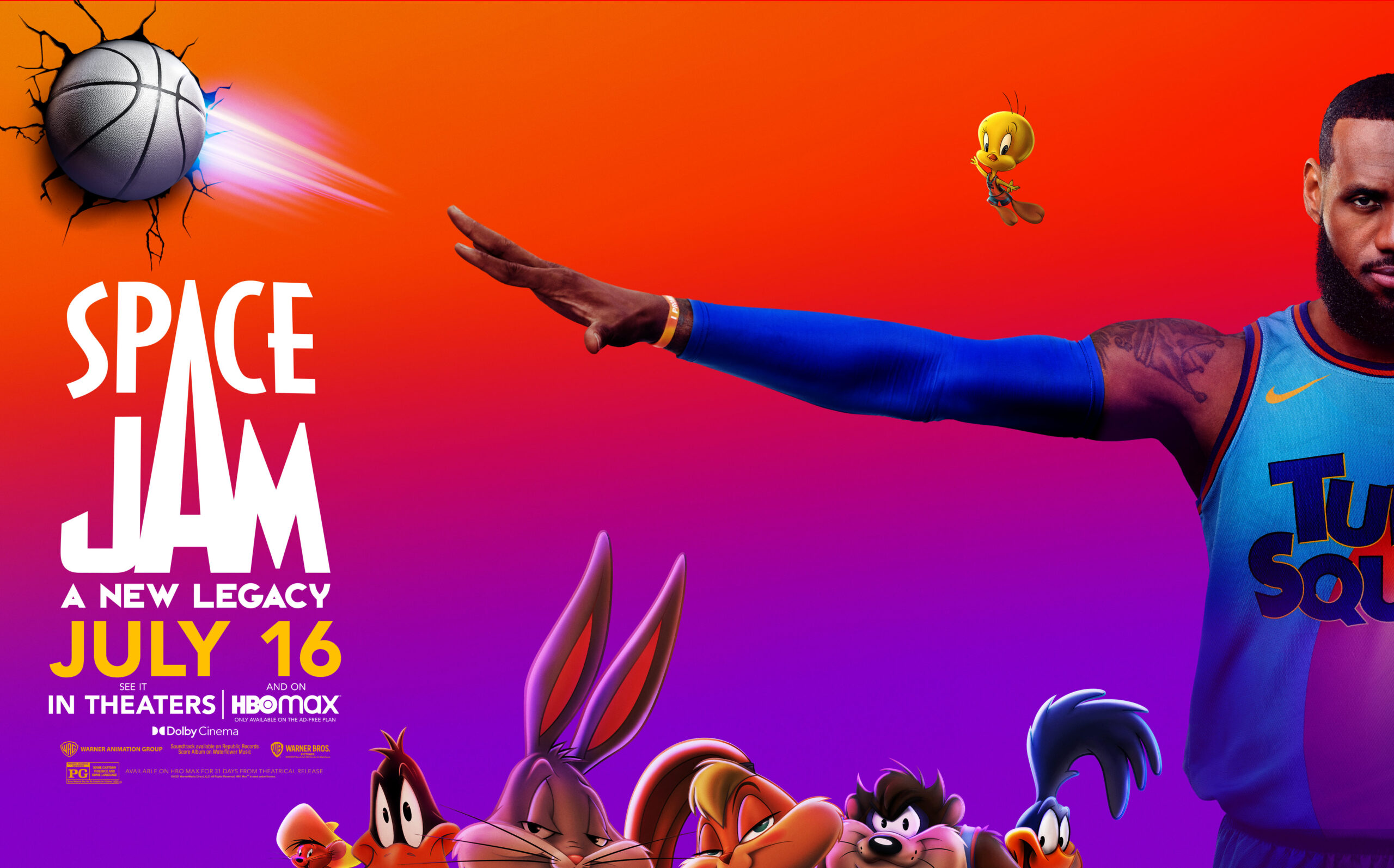 Space Jam: A New Legacy - A Slam Dunk For Kids - Mom the Magnificent