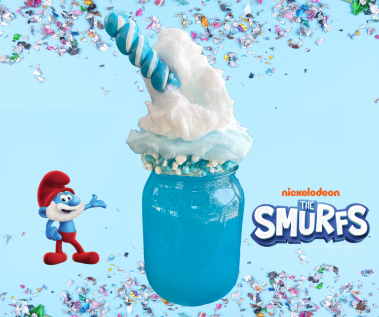 Smurf Celebration Punch - Mom the Magnificent