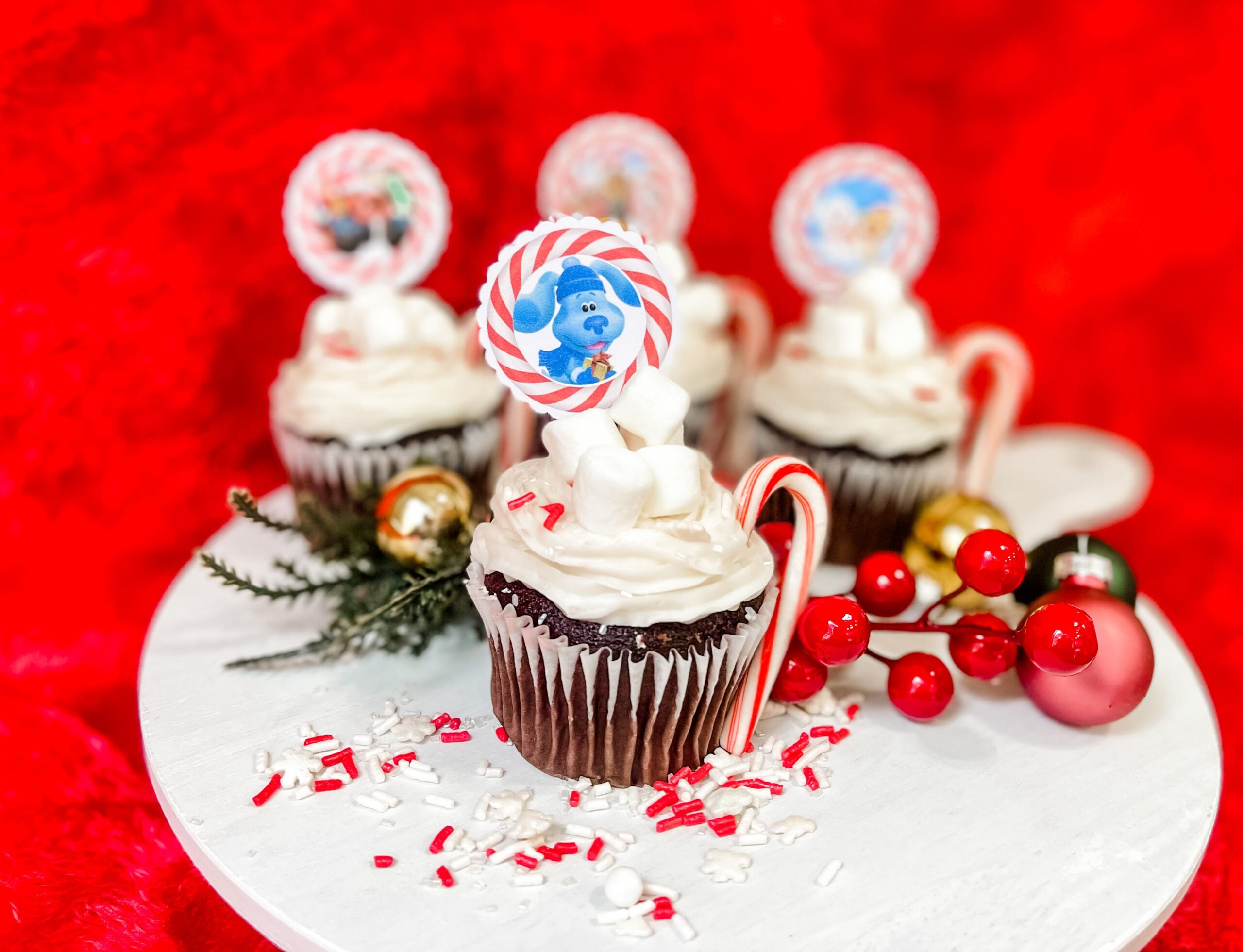 Hot Chocolate Cupcakes - Nick Jr. Holiday Bonanza - Mom the Magnificent ...