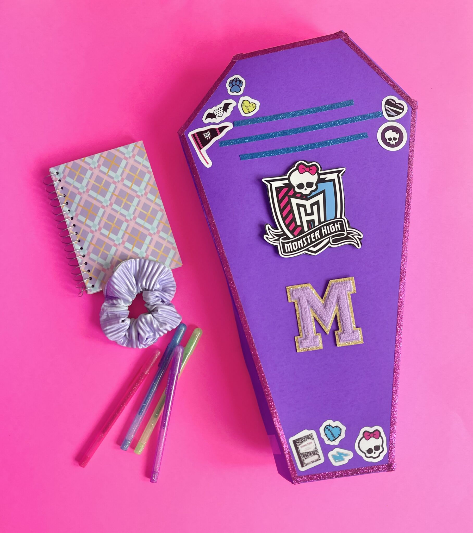 Monster High The Movie - DIY Locker Craft - Mom the Magnificent