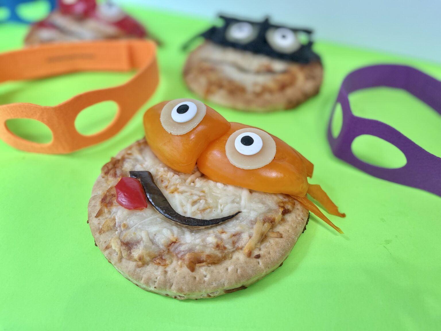 Make Your Own TMNT Cheese Pizzas! - Mom the Magnificent